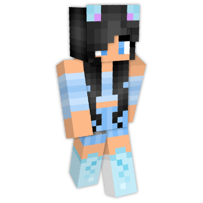Mefwa Catgirl Minecraft Skin | laby.net
