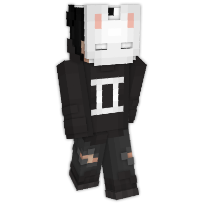 Bunny Mask Minecraft Skin | laby.net