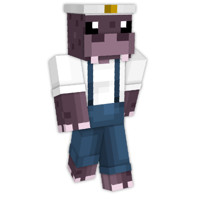 Captain Hippo Minecraft Skin | laby.net