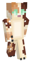 Warrior Cat Birch Minecraft Skin | laby.net