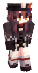 Girl Hu Tao Minecraft Skin | laby.net