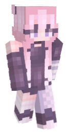 Pink Hair Girl Minecraft Skin | laby.net