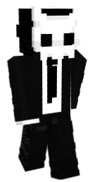 Slim Skeleton Minecraft Skin | laby.net
