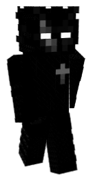 Black White Eyes Minecraft Skin | laby.net