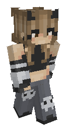 Girl Cyber Minecraft Skin | laby.net