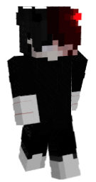Red Black Minecraft Skin | laby.net