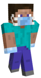 Steve Mask Minecraft Skin | laby.net
