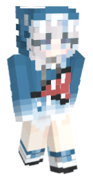 Shark Girl Minecraft Skin | laby.net