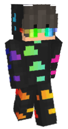 Rainbow Glasses Minecraft Skin | laby.net