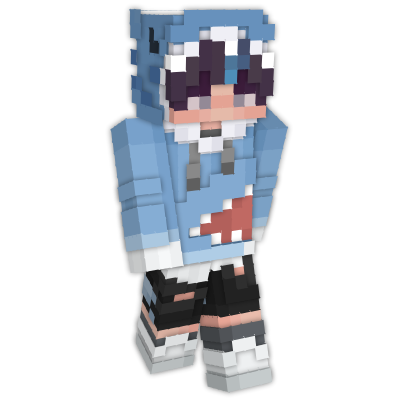 Shark Boy Minecraft Skin | laby.net