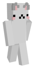 Matching White Cat Minecraft Skin | laby.net
