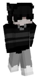 Boy Black Hair Minecraft Skin | laby.net
