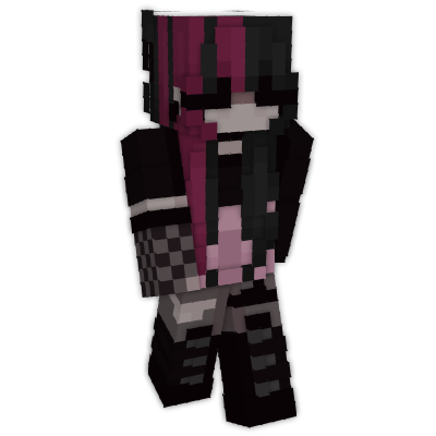 Goth Girl Minecraft Skin | laby.net