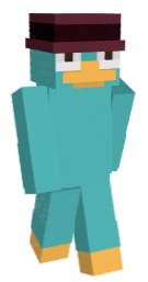Perry Platypus Minecraft Skin | laby.net