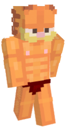 Cat Garfield Minecraft Skin | laby.net