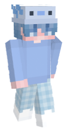 Axolotl Blue Minecraft Skin | laby.net