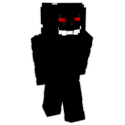 Black Horror Minecraft Skin | laby.net