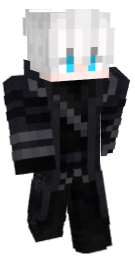 White Hair Blue Eyes Minecraft Skin | laby.net