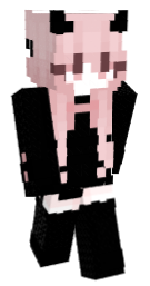 Girl Pink Hair Minecraft Skin | laby.net