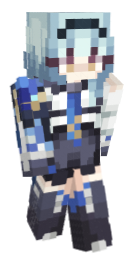 Genshin Impact Eula Minecraft Skin | laby.net