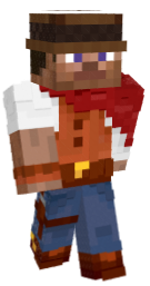 Cowboy Bandana Minecraft Skin | laby.net