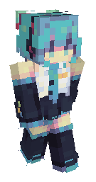 Vocaloid Hatsune Miku Minecraft Skin | laby.net