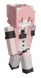 Maid Pink Hair Minecraft-Skin | laby.net