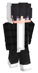 Boy Black Minecraft Skin | laby.net
