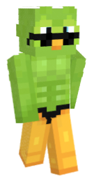 Duolingo Buff Minecraft Skin | laby.net