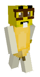 Nerd Yellow Minecraft Skin | laby.net
