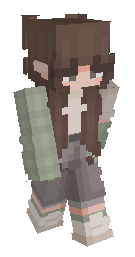 Girl Brown Eyes Minecraft Skin | laby.net