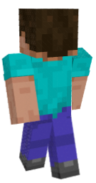 Steve Backwards Minecraft Skin | laby.net