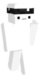 White Simple Minecraft Skin | laby.net