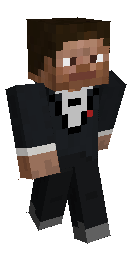 Tuxedo Steve Skin