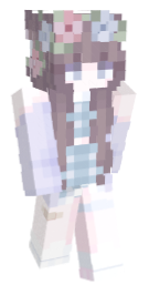 Flowers Aesthetic Minecraft Skin | laby.net