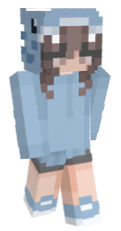 Shark Girl Minecraft Skin | laby.net