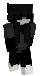 Girl Black Hair Minecraft Skin | laby.net