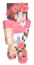 Tan Roses Minecraft Skin | laby.net