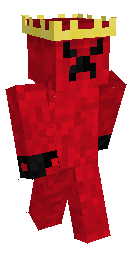 Minecraft Red Creeper