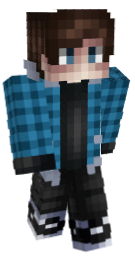 Brown Hair Blue Eyes Minecraft Skin | laby.net
