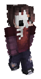 Mask Brown Hair Minecraft Skin | laby.net
