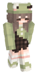 Girl Frog Minecraft Skin | laby.net