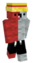 Red White Minecraft Skin | laby.net