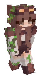 Overgrown Aesthetic Minecraft Skin | laby.net