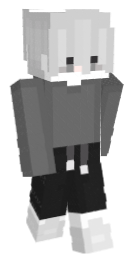 White Hair Minecraft Skin | laby.net