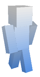 Light Blue Gradient Minecraft Skin | laby.net
