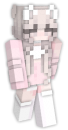 Cute Cat Girl Minecraft Skin