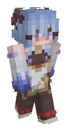 Genshin Impact Anime Minecraft Skin | laby.net
