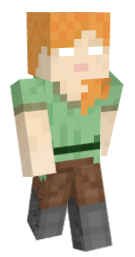 Alexbrine White Eyes Minecraft Skin | laby.net