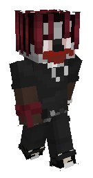 Red Chrome Hearts Minecraft Skin | laby.net